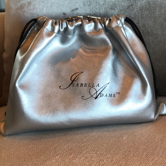 Isabella Adams New York | Bags | Isabella Adams Black Zebra Swarovski ...